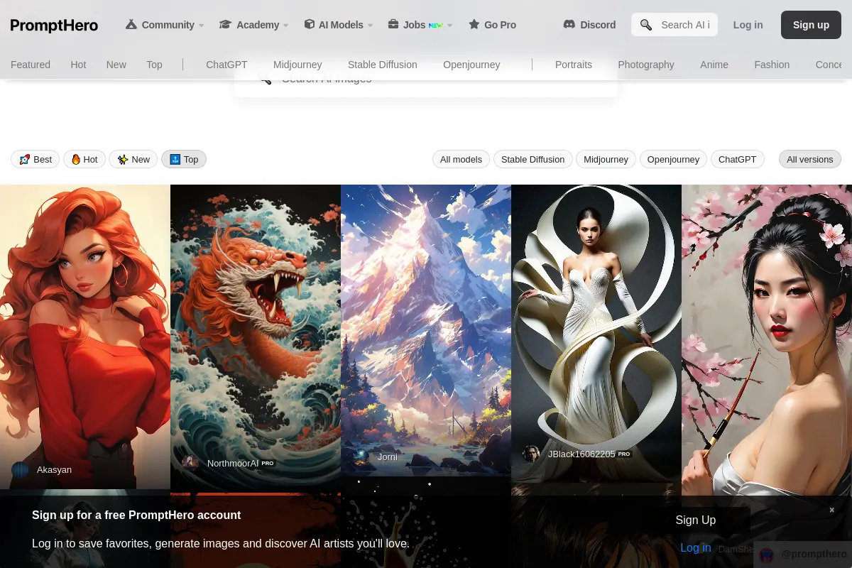 Prompt Hero Details, Pricing, Features, and Alternatives 2025